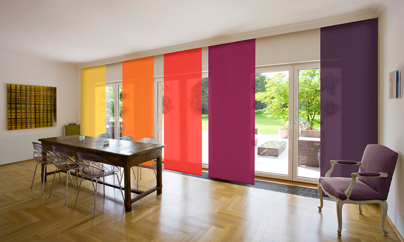 Panelne Zavese - Zavese za velike staklene površine